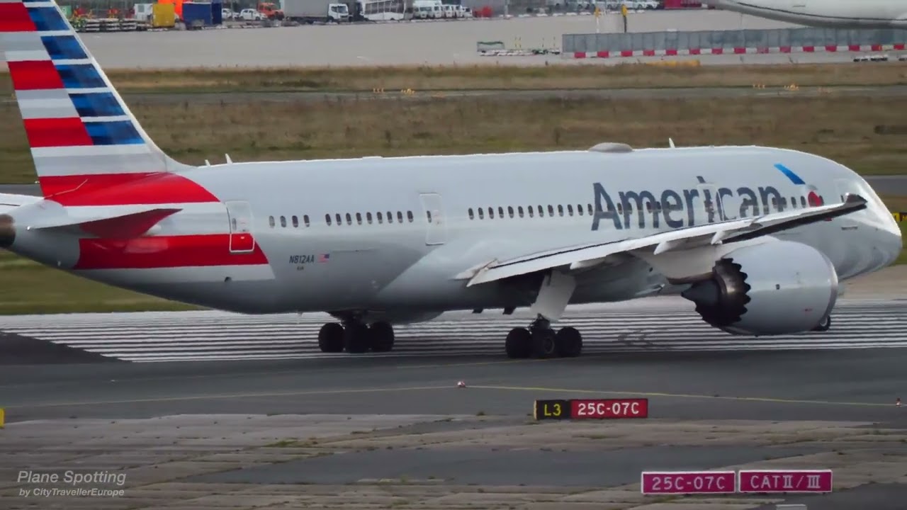 American Airlines Boeing 787 turn and burn for Philadelphia - City ...
